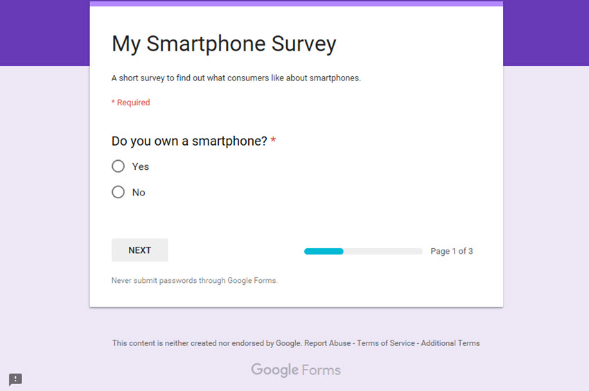 How To Make A Survey With Google Docs Forms